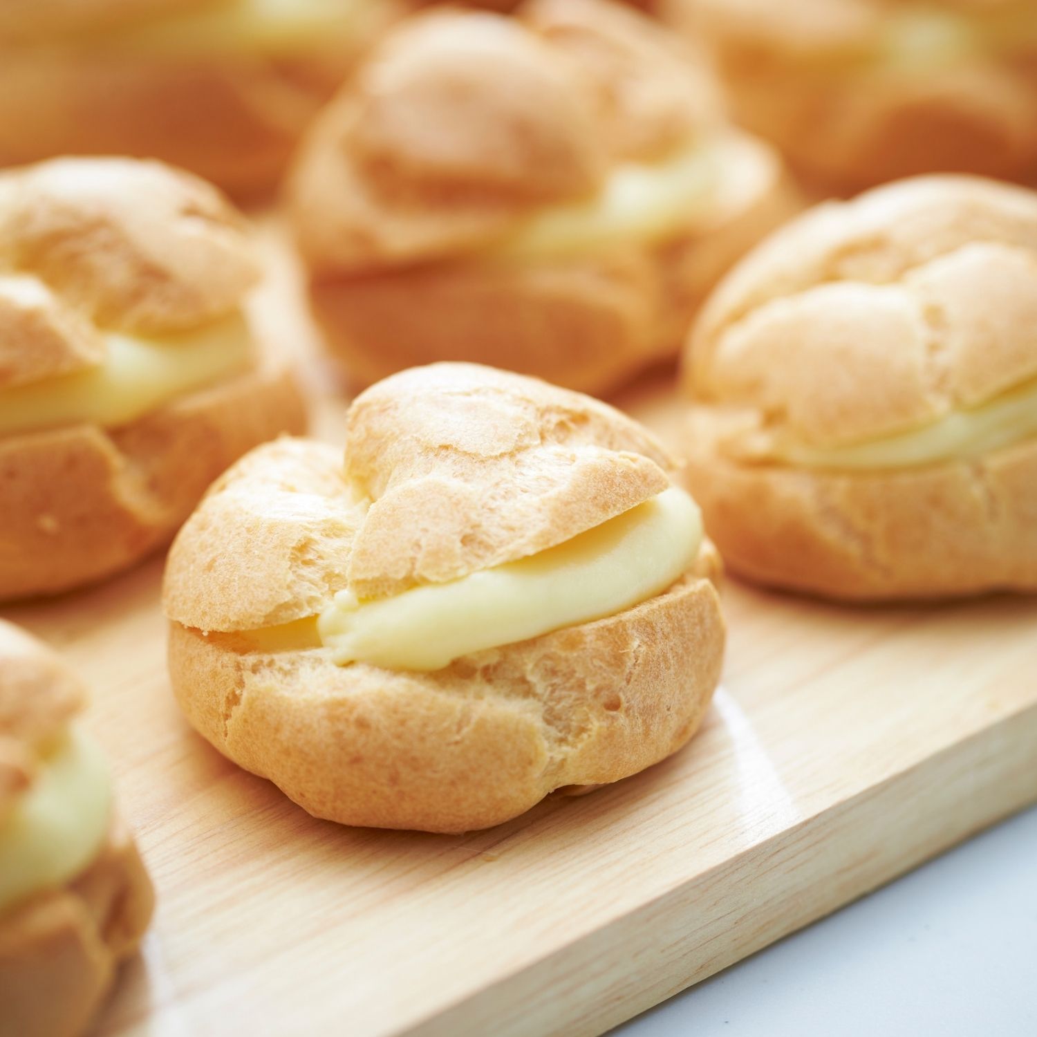Recette de Choux à la crème vanille Sans Gluten | Gerblé